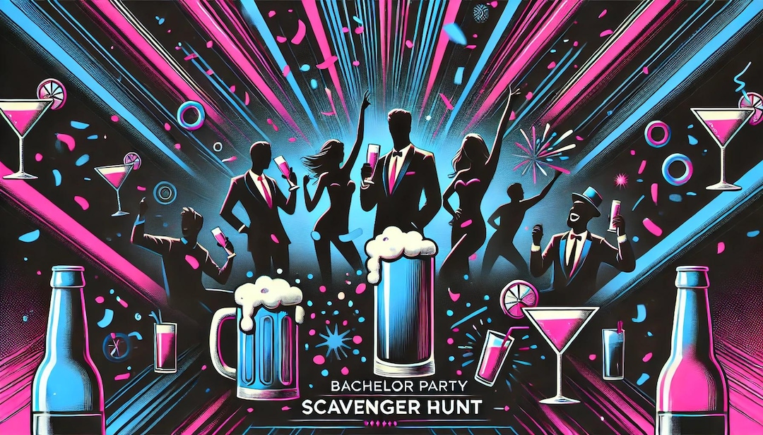 Ultimate Bachelor Party Scavenger Hunt - 54 Wild Challenges! - Etsy