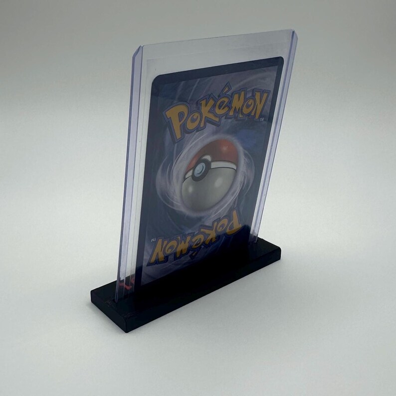 Custom Text Card Stand for Ultra Pro 3x4 Toploaders | TCG Display ...