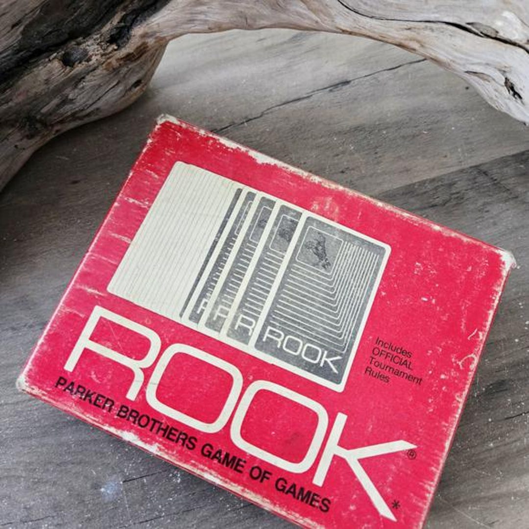 Vintage Parker Brothers Rook Card Game | 1960s - Etsy