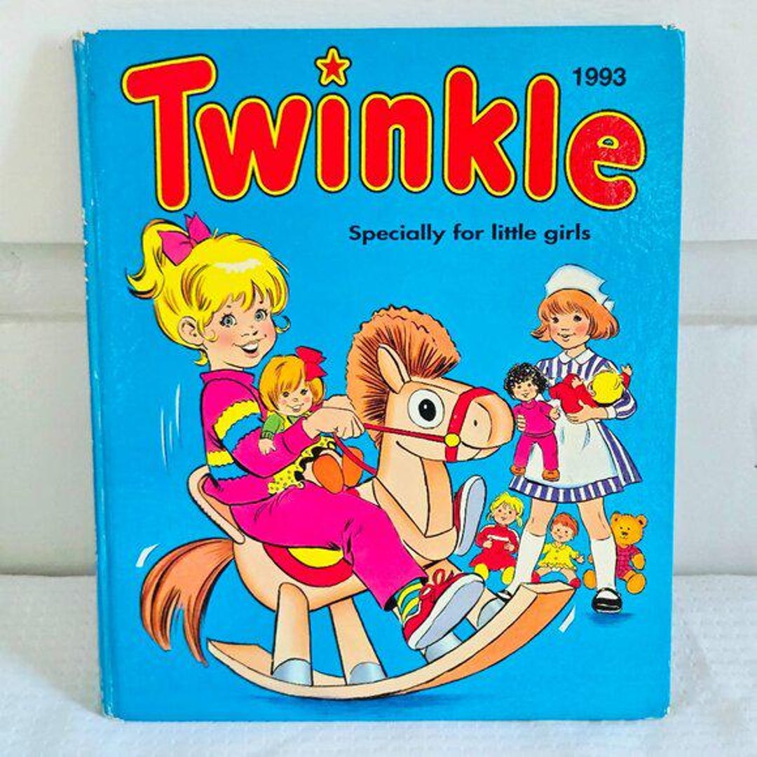 Vintage 1993 Twinkle Comic & Activity Book – Hardcover | 1990s - Etsy