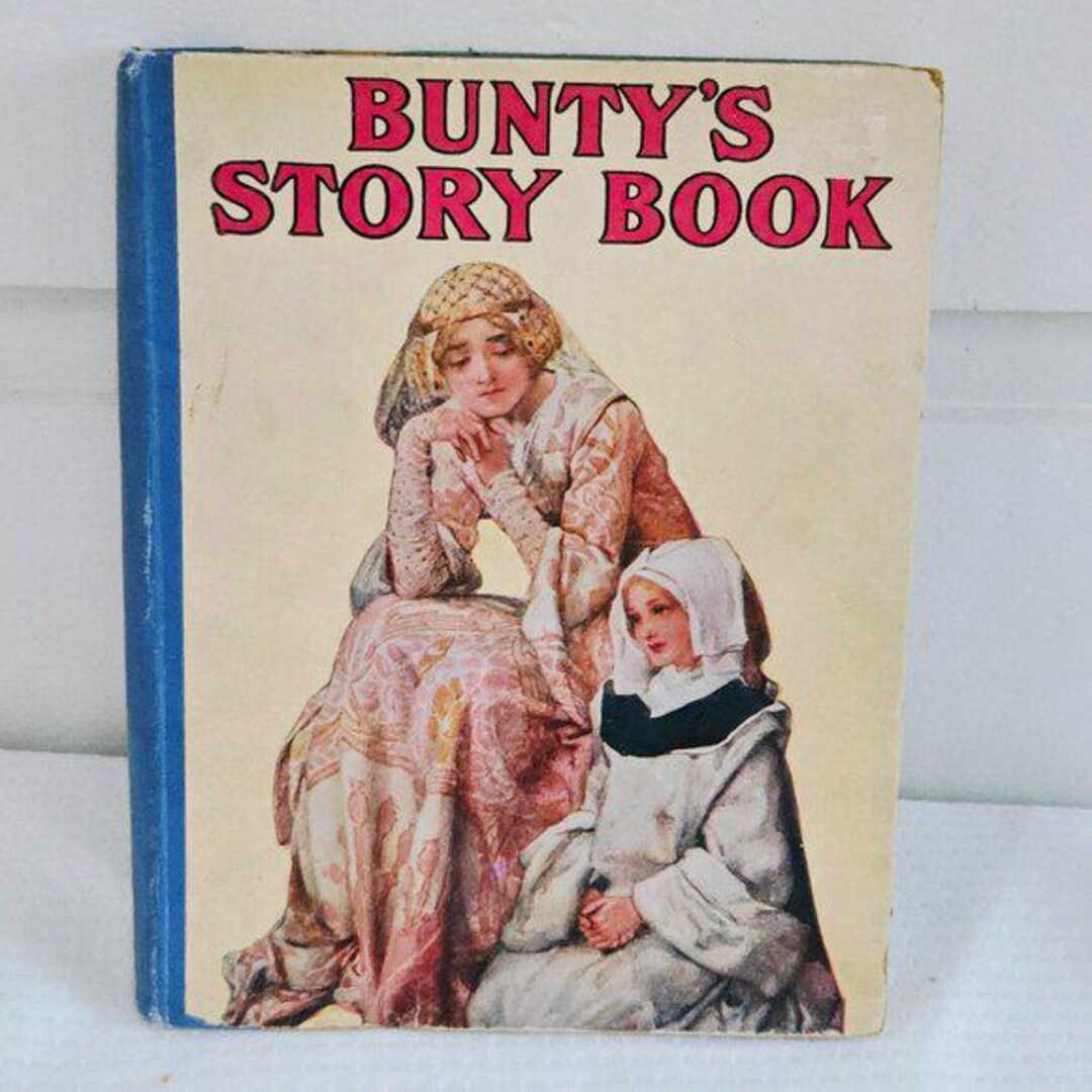 Antique Bunty’s Story Book – Hardcover – Illustrated – Inscription ...