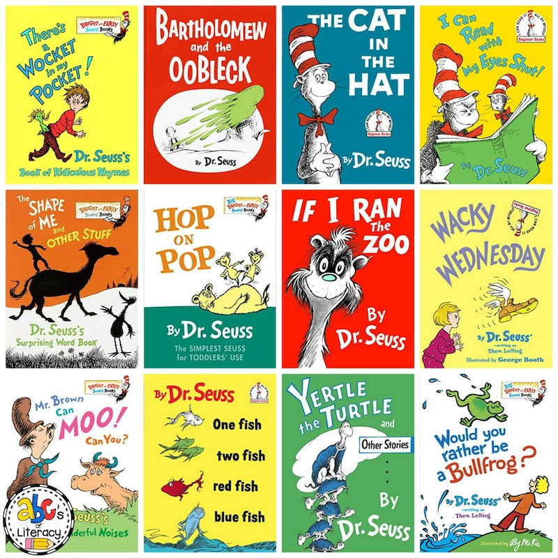 Dr Seuss Book Covers - Etsy