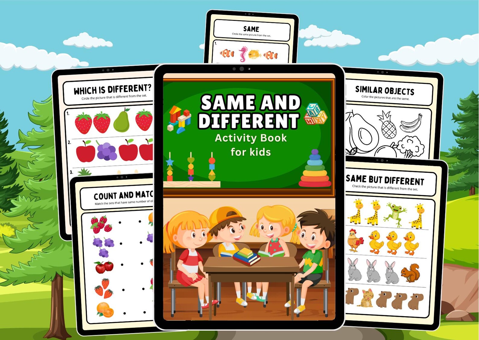 Busy Book Printable for Kids | 7-in-1 Activity Binder | Canva Editable ...