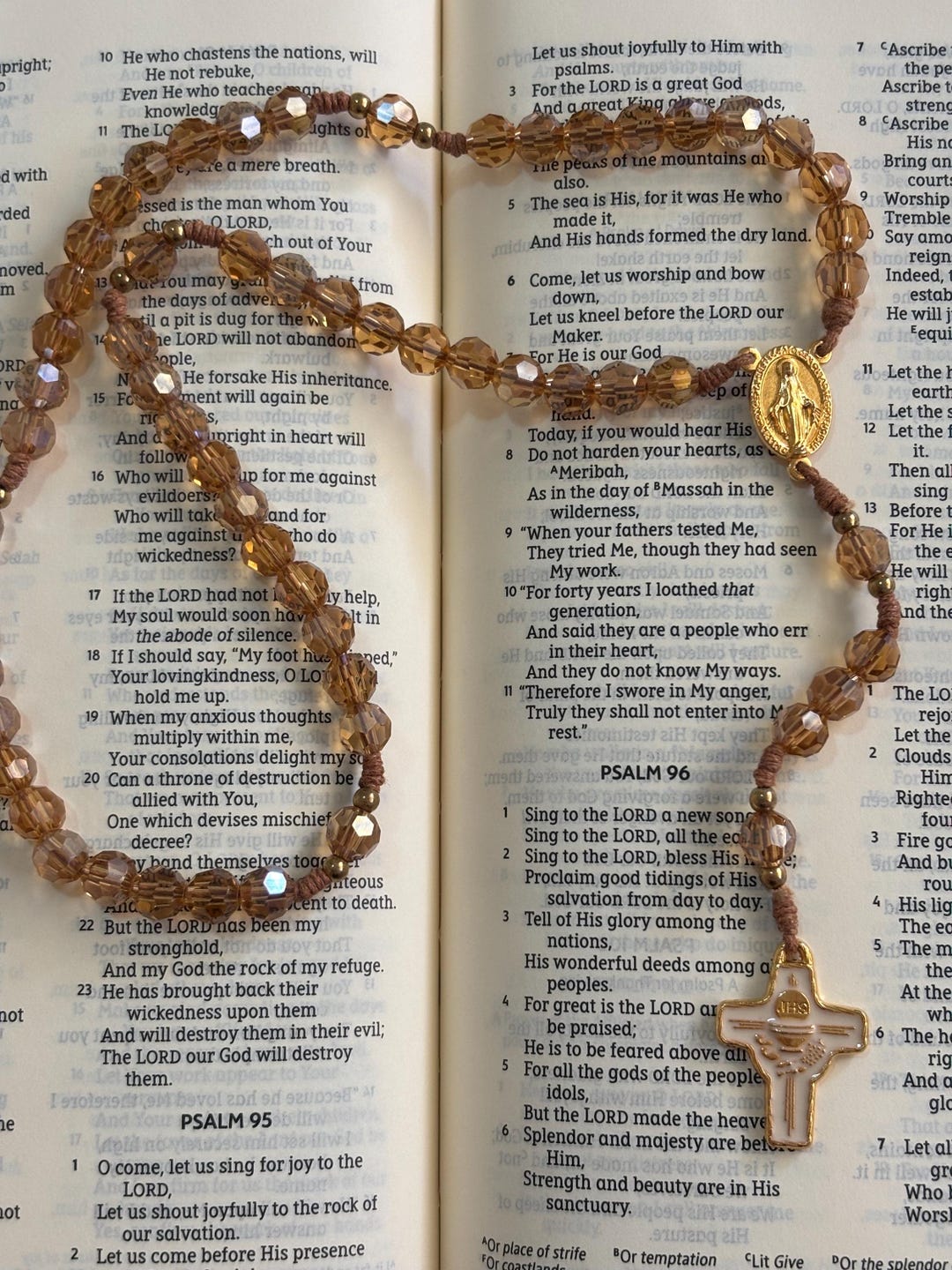 Handmade Sturdy Rosary - 'holy Spirit Harvest'! - Etsy