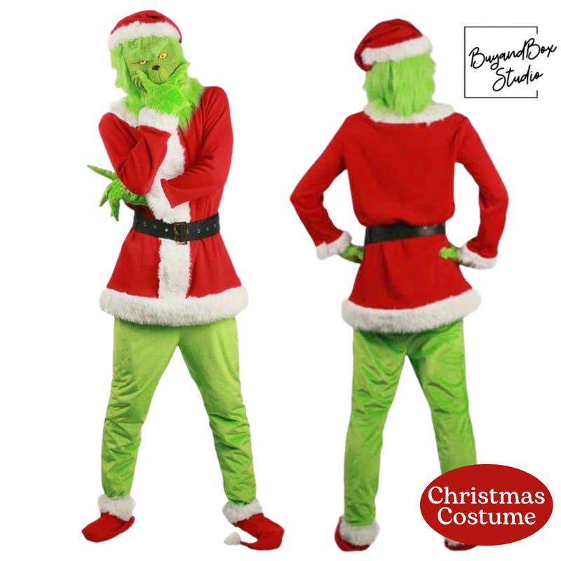 Grinch Mask - Etsy