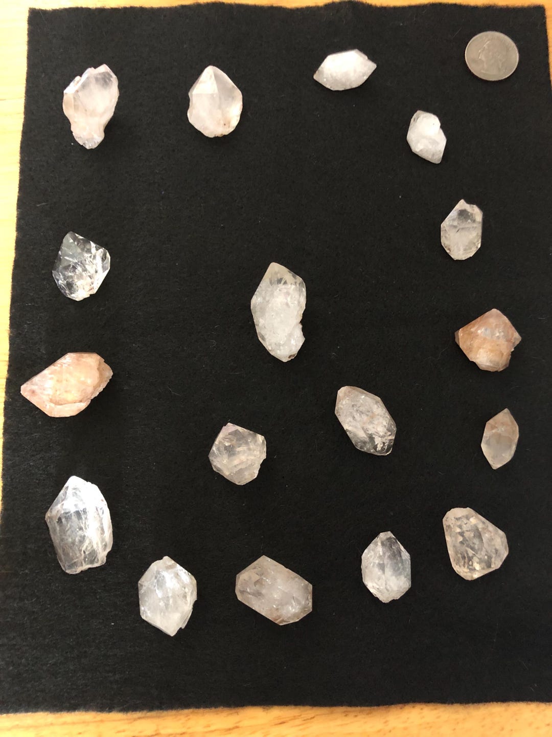 Star Valley Quartz Crystals AKA Payson Diamonds Grade A Specimens Hand ...