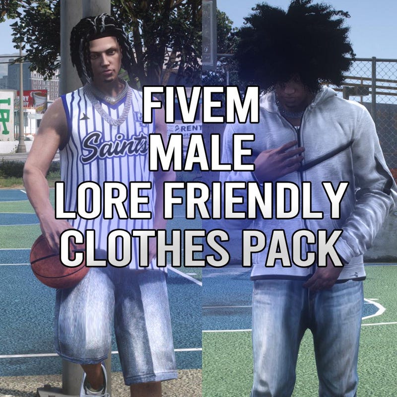 Fivem Male Clothing Packs - Etsy