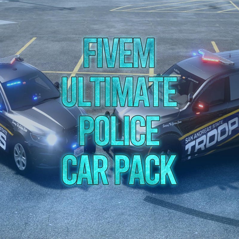 Fivem Police Car Packs - Etsy