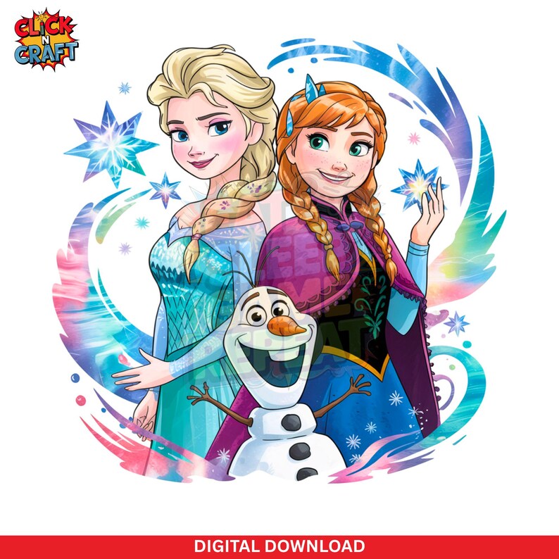 Winter Princess Clipart Bundle | Magical Snow Theme PNG | Digital ...