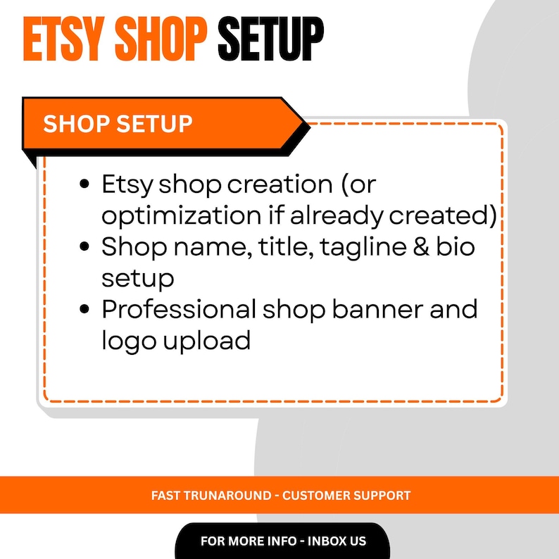 Etsy Shop Setup Service | Complete Store Design & Optimization ...