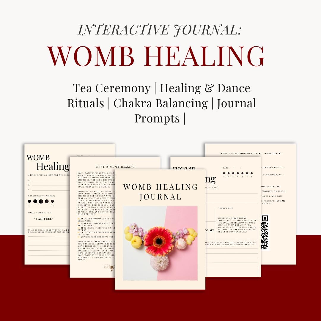 Womb Healing Journal: Trauma Release, Manifestation Guide (PDF Download ...
