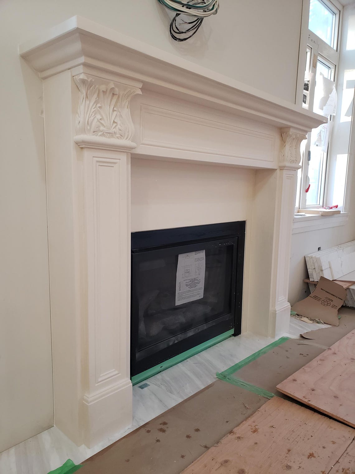Springfield - Natural Stone Fireplace Surround - Etsy