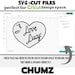 I Love Lucy SVG, Hand Drawn Heart Decal, PNG Clipart (digital Download ...