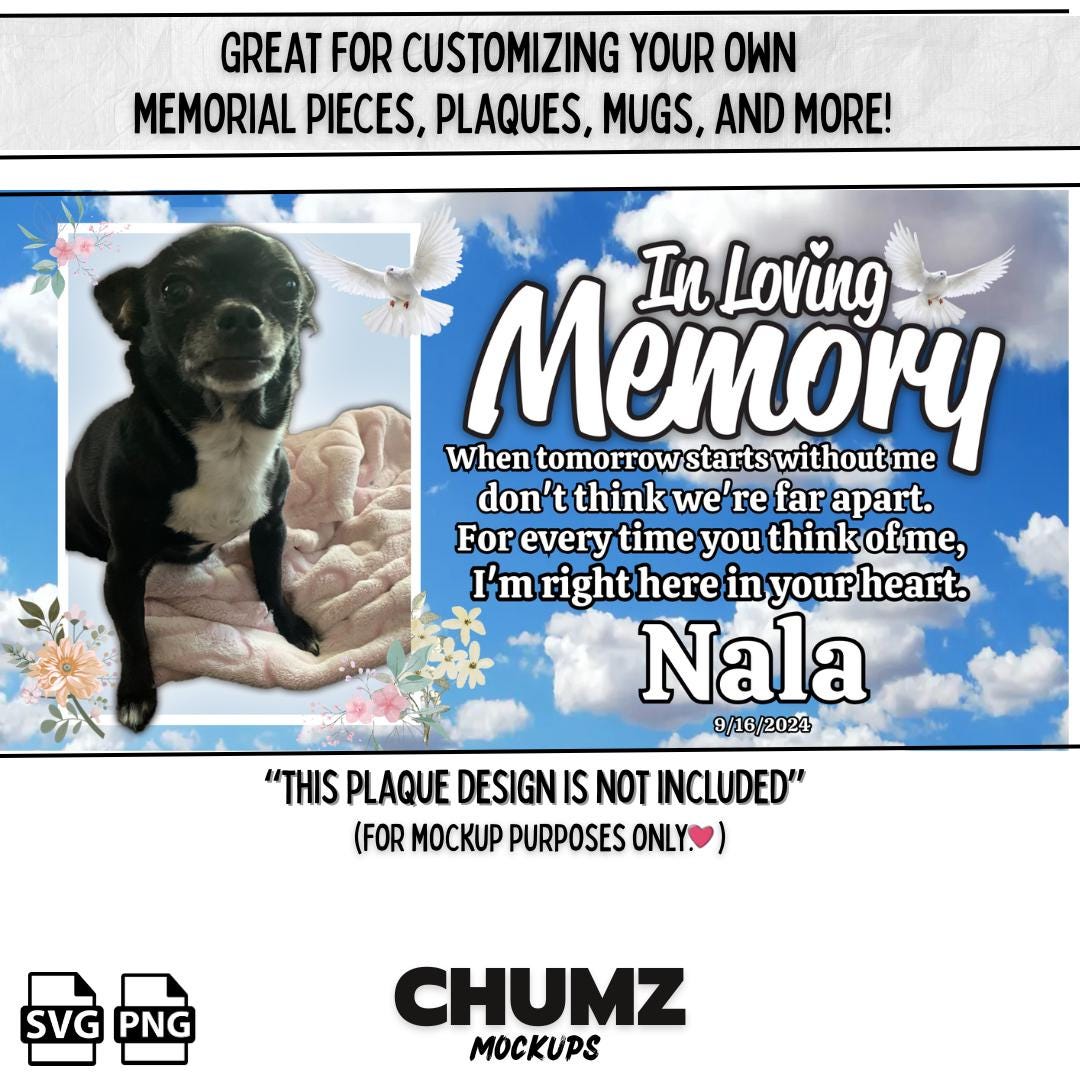 In Loving Memory SVG: Memorial Quote Cut File (digital Download) - Etsy