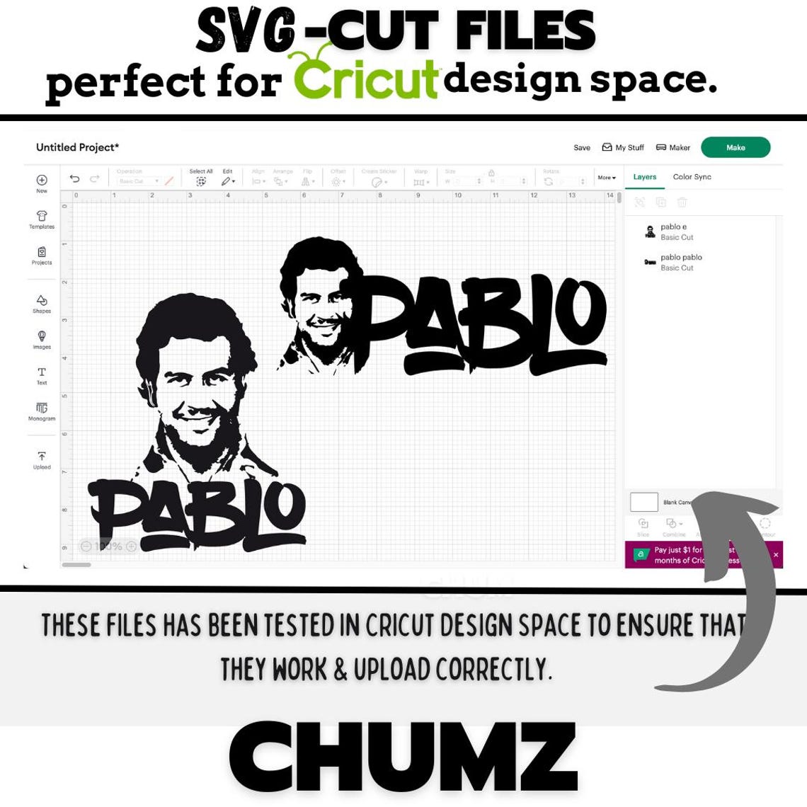 Pablo Escobar Svg / Png Cricut Cut File / High Resolution / Narcos Svg ...