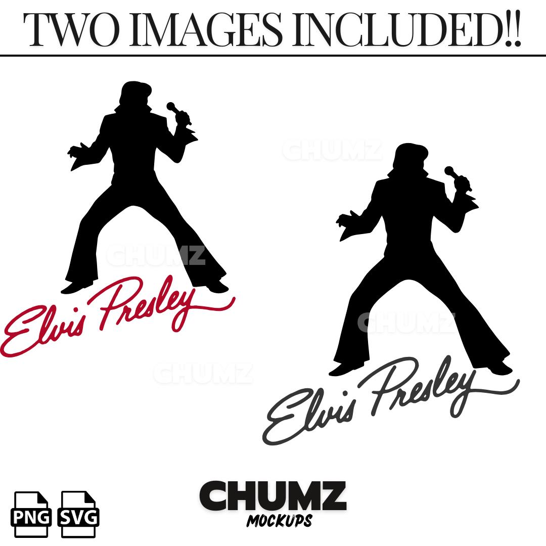 Elvis Presley SVG/PNG Cricut Cut File Clip Art Logo - Etsy