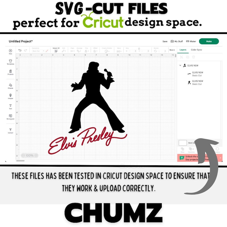 Elvis Presley SVG/PNG Cricut Cut File Clip Art Logo - Etsy