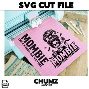MOMBIE Like a Zombie but With Kids SVG/ PNG Digital Download, Cricut ...