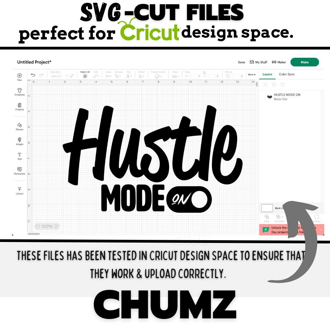 Hustle Mode on SVG: Girl Boss Cut File (digital Download) - Etsy