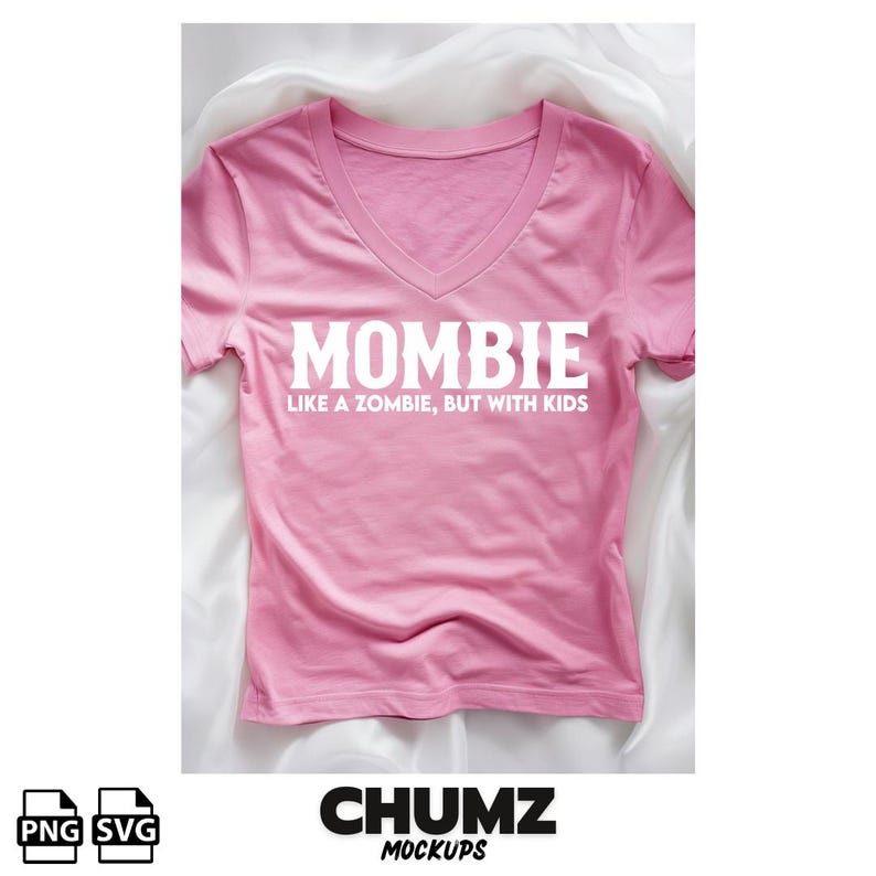 MOMBIE Like a Zombie but With Kids SVG/ PNG Digital Download, Cricut ...