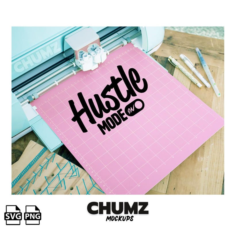 Hustle Mode on SVG: Girl Boss Cut File (digital Download) - Etsy