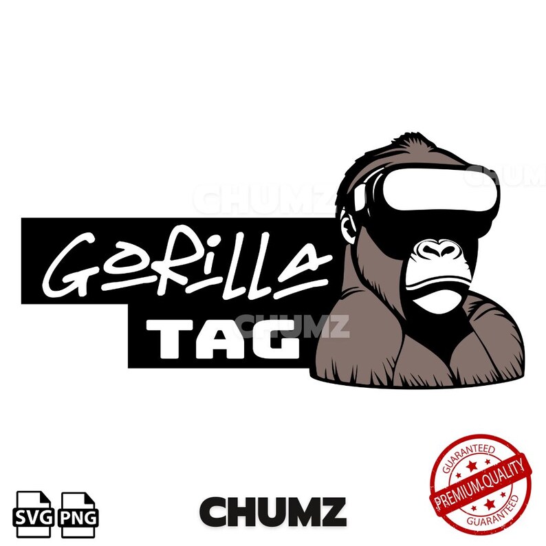 Gorilla Tag SVG: Gamer VR Headset Cut File (digital Download) - Etsy