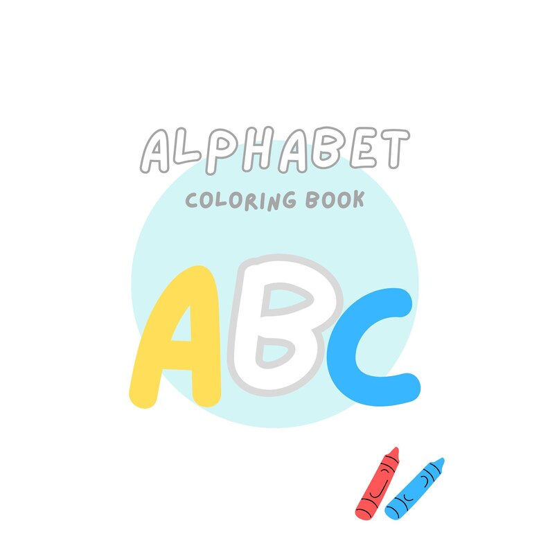 Alphabet Coloring Book | ABC Coloring Pages | Kids Learning Activity ...