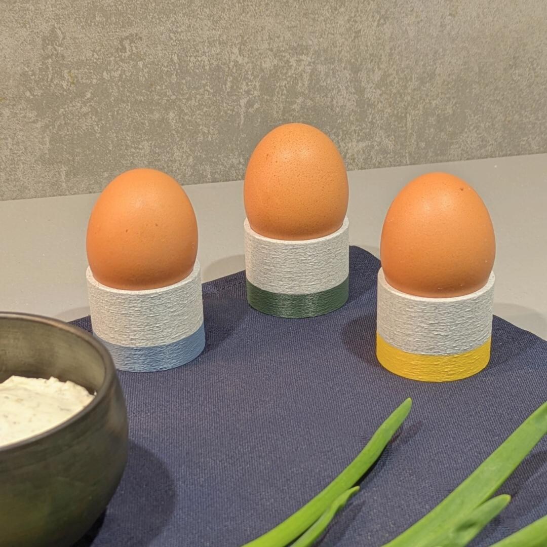 Minimalist Egg Holder, Egg Stand for Cooking, Modern Countertop Storage ...