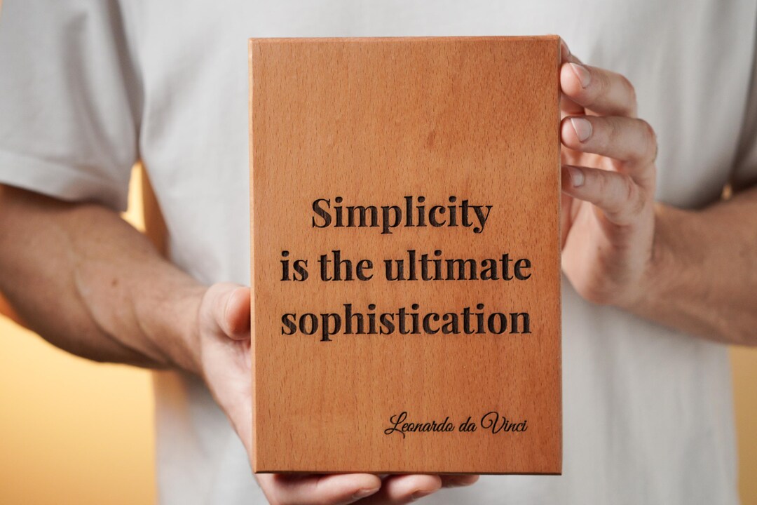 Personalized Beech Wood Quote Plaque: Custom Engraved Board With Your ...