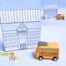 Printable Paper City Craft: Color Your Own Town (PDF Download A4 Size ...