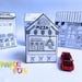 Printable Paper Shop Template: DIY Coloring Craft Activity (PDF) - Etsy