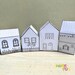 Printable Paper House Template: DIY Coloring Craft (PDF Download) - Etsy