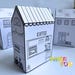 Printable Paper House Template: DIY Coloring Craft Activity (PDF) - Etsy