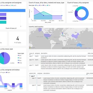 Elegant Power BI Theme Elegant Power BI Template Professional Dashboard ...