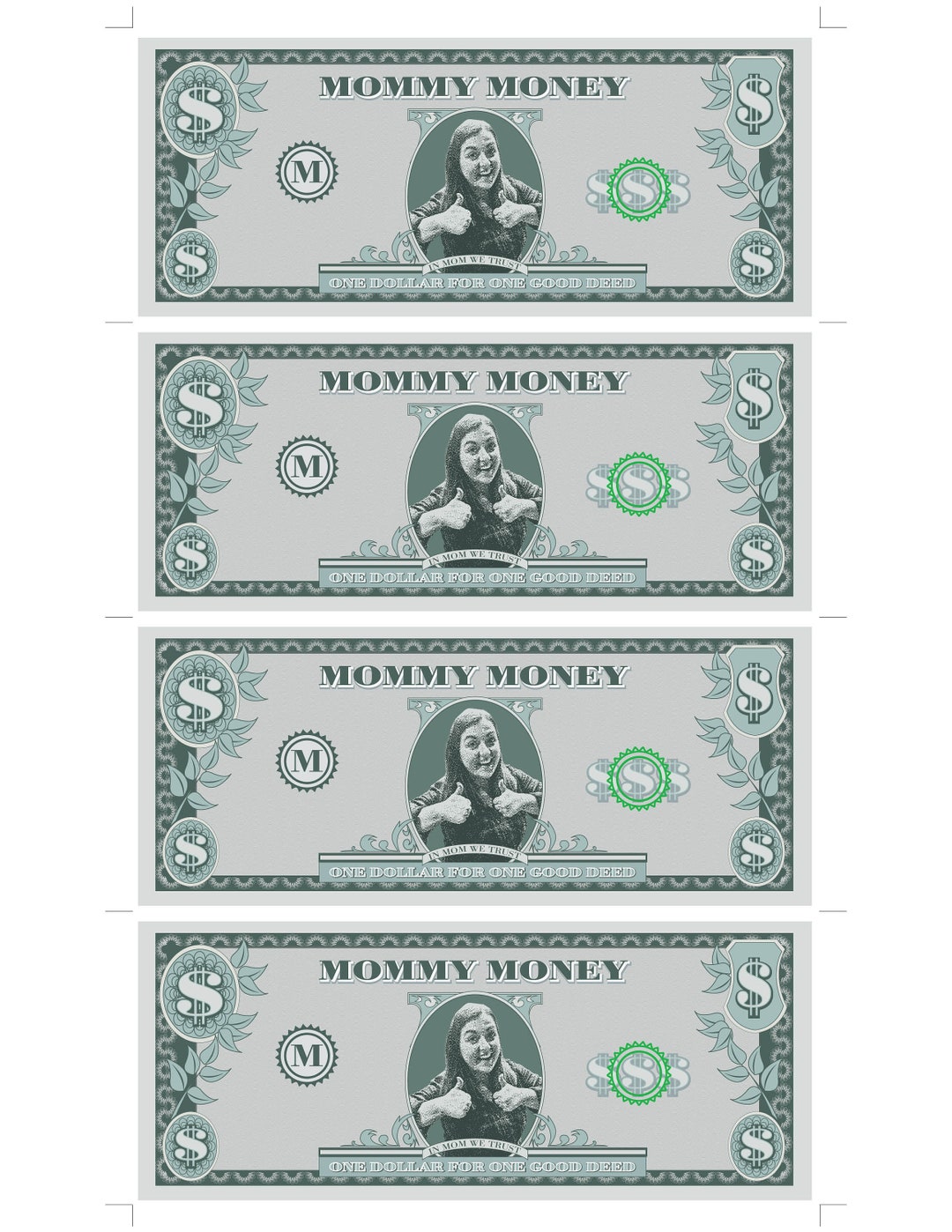 Customizable Reward Money (bucks, Cash, Dollars) to Help Incentivize ...