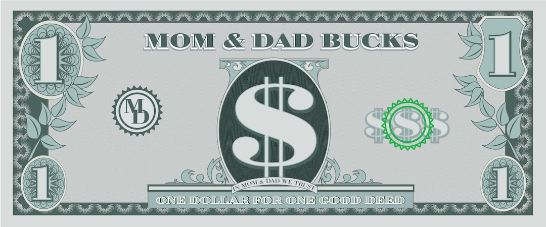 Mom & Dad Bucks to Help Incentivize and Reward Your Kids to Do Chores ...