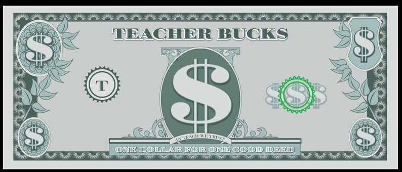 Customizable Reward Money (bucks, Cash, Dollars) to Help Incentivize ...