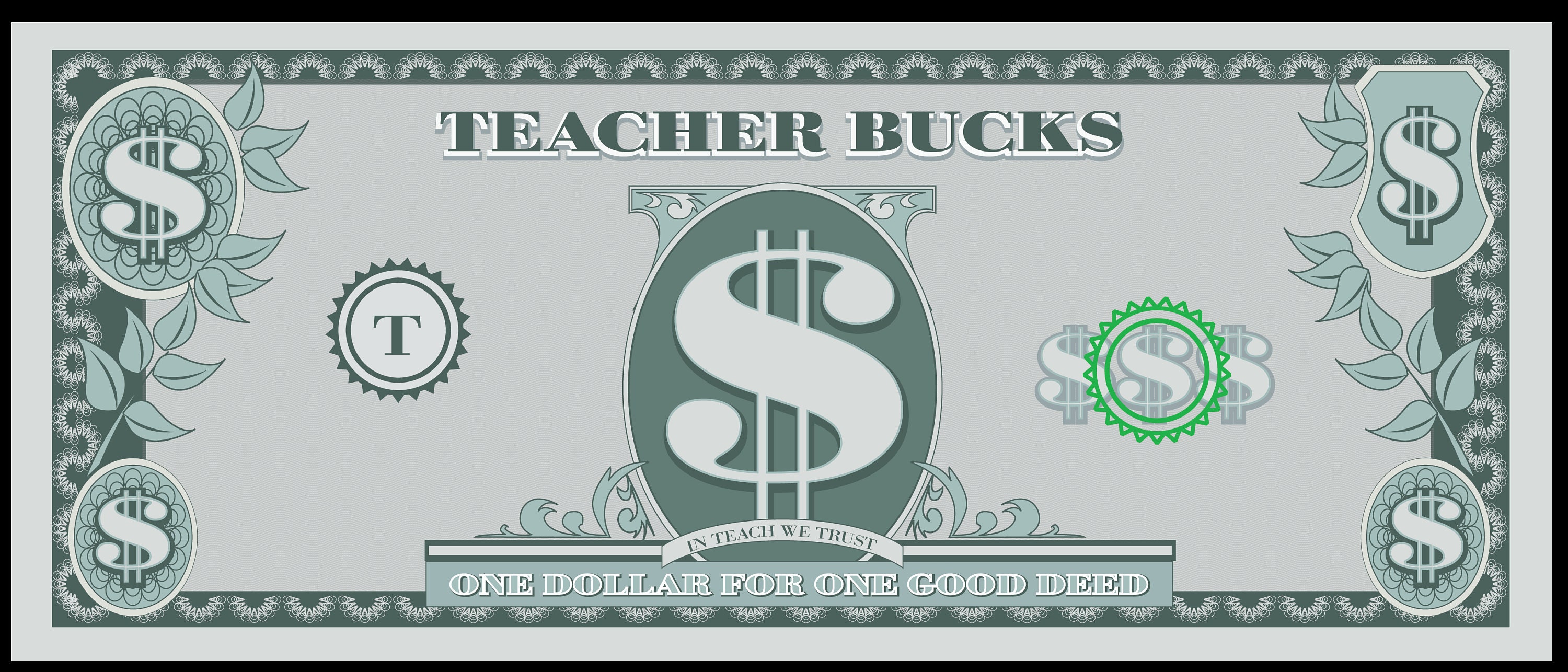 Customizable Reward Money (bucks, Cash, Dollars) to Help Incentivize ...