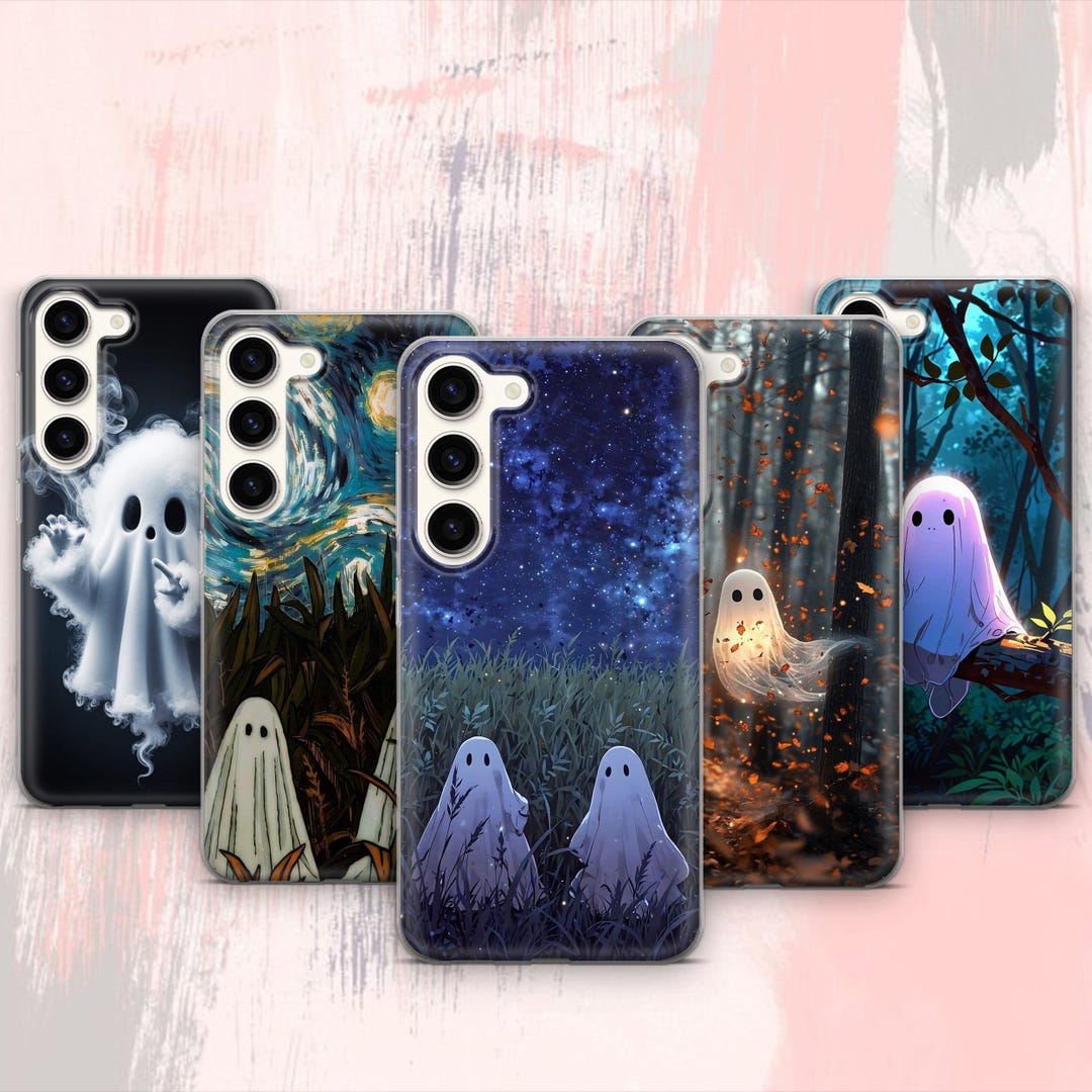 Spooky Halloween Phone Case Ghost Case for Samsung Galaxy S26 Ultra S25 ...