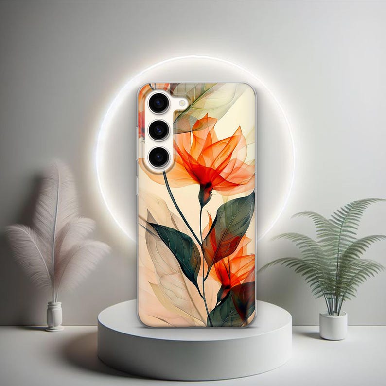 Flower Phone Case Flora Phone Case for Samsung Galaxy S26 Ultra S25 FE ...
