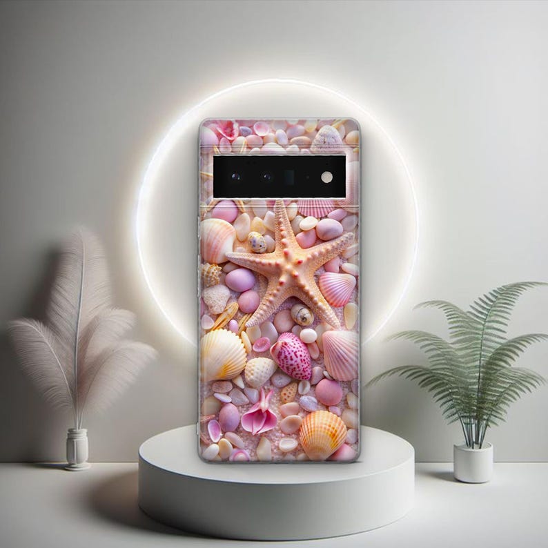 Seashell Phone Case Beach Vibes for Google Pixel 10A 9 Proxl 8 7A 6 ...