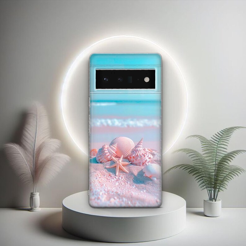 Seashell Phone Case Beach Vibes for Google Pixel 10A 9 Proxl 8 7A 6 ...