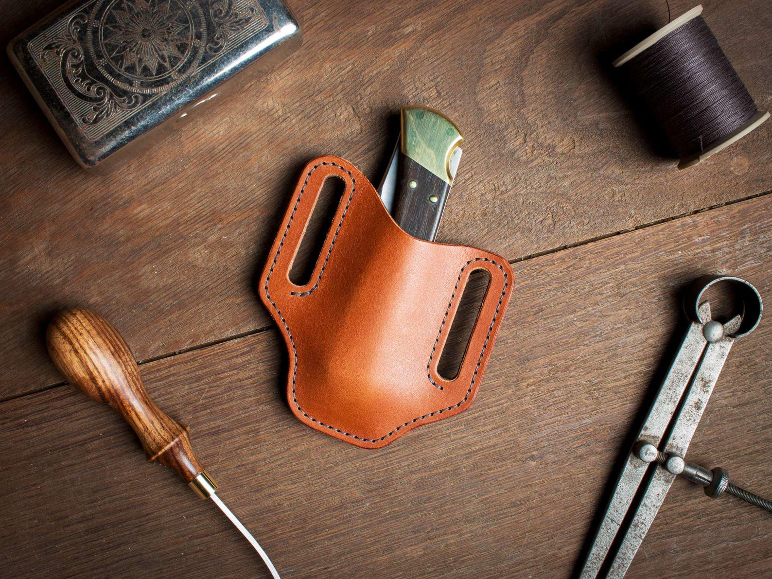 Pocket Knife Sheath Pattern, Printable and Laser Ready, Numeric PDF and ...