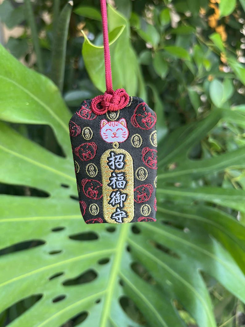 Omamori Japanese Lucky Keychain. Made From Good Fabric ,charm No.4 - Etsy
