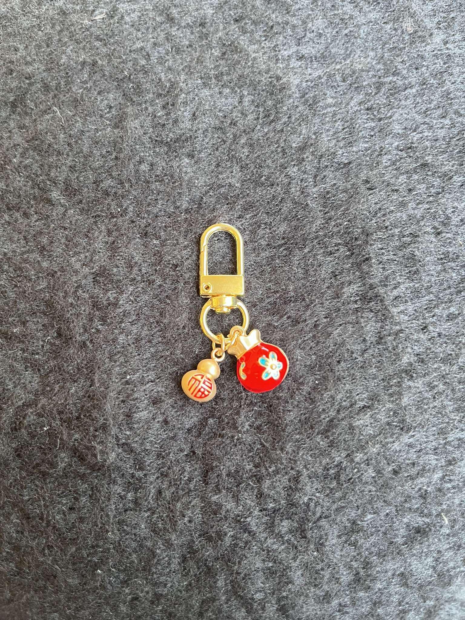 Carp Flag Keychain KOI Keychain ,luckygoldbag Keychain Lucky Keychain ...