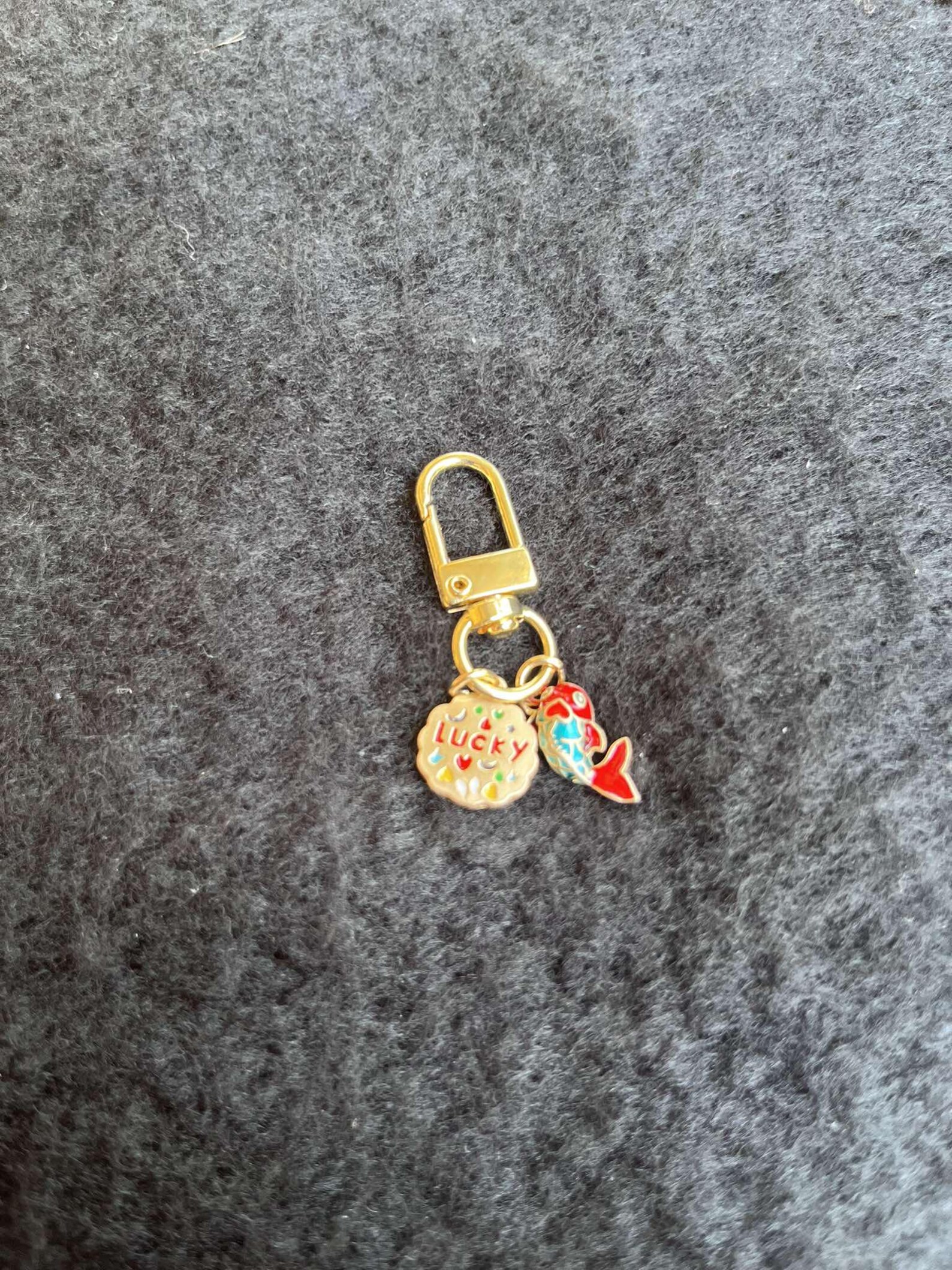 Carp Flag Keychain KOI Keychain ,luckygoldbag Keychain Lucky Keychain ...