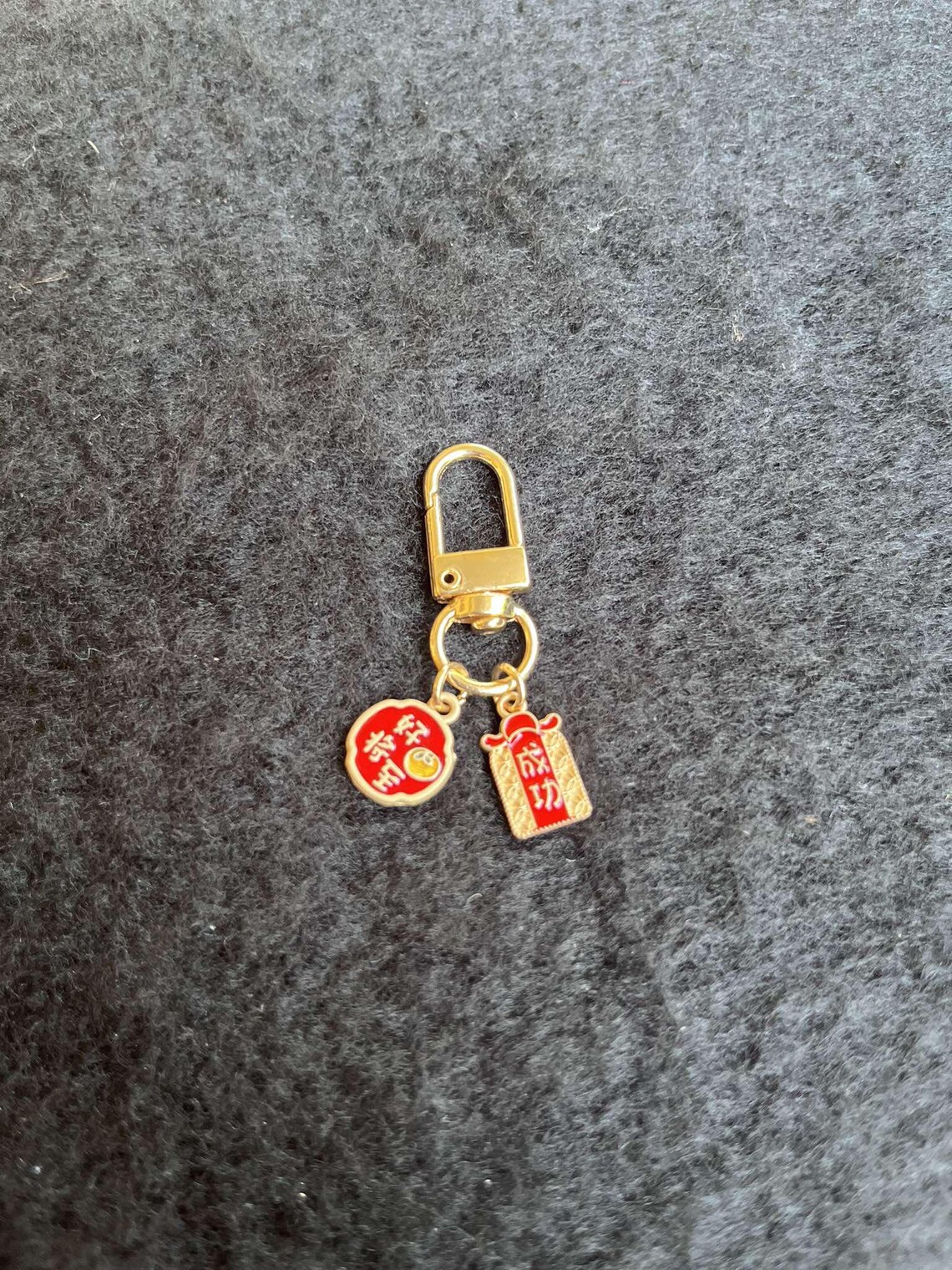 Carp Flag Keychain KOI Keychain ,luckygoldbag Keychain Lucky Keychain ...