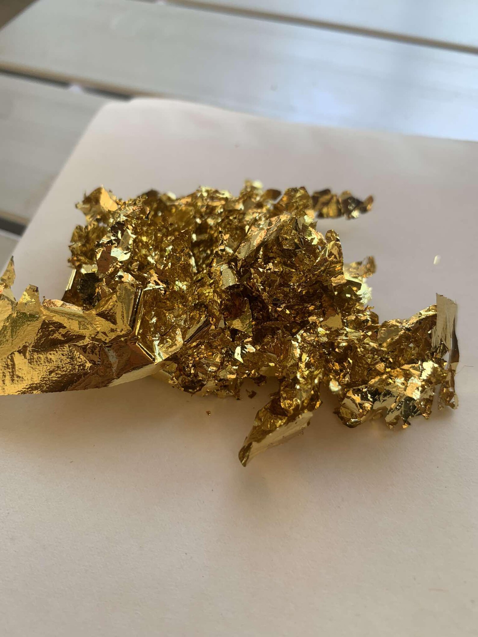 Gold Leaf Paper for DIY Art and Craft 14 X 14 Cm - Etsy