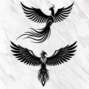 Phoenix Svg - Phoenix Bird Svg - Cut Files for Cricut - Phoenix ...