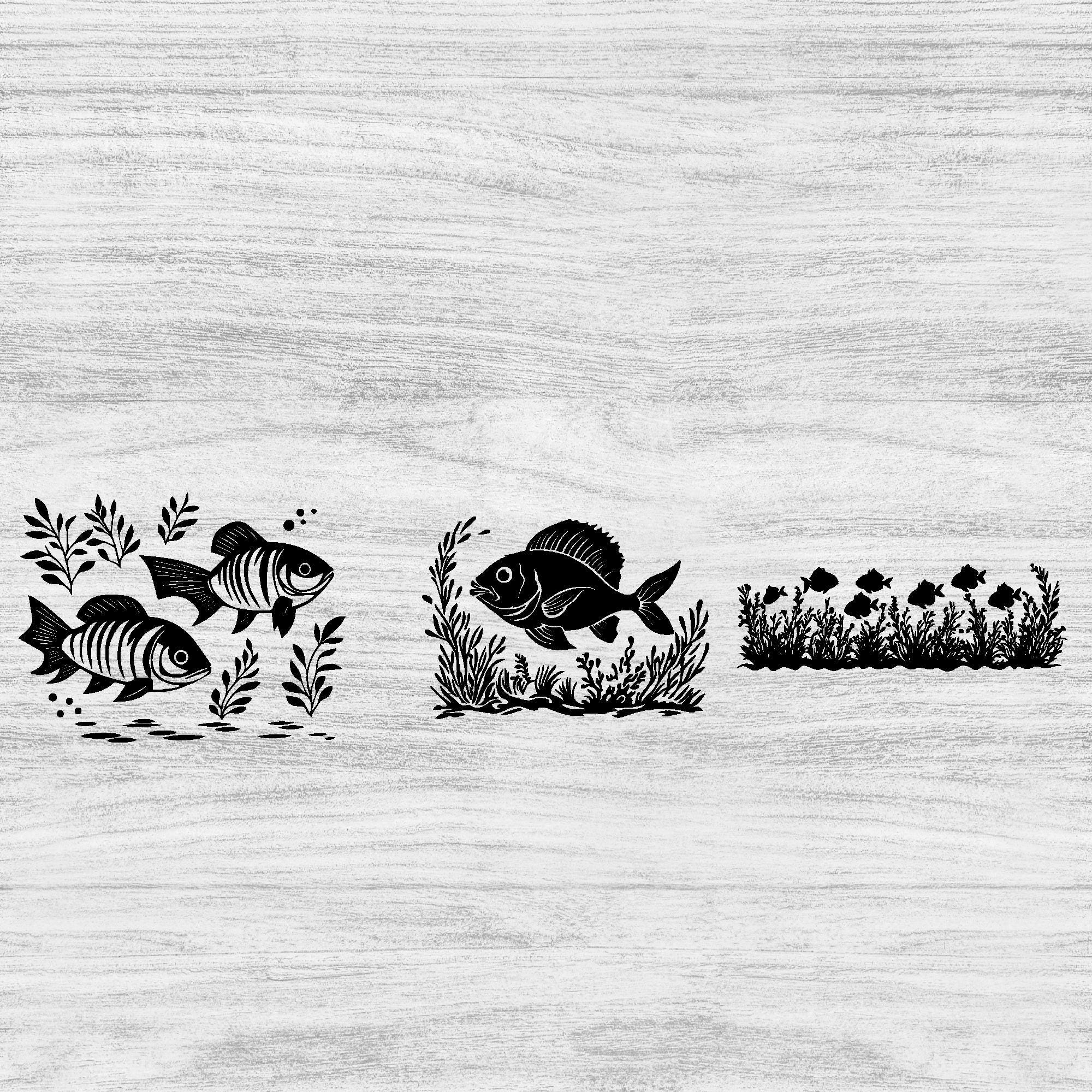 Underwater Svg - Underwater Scene Svg - Ocean Animals Svg - Ocean Scene ...